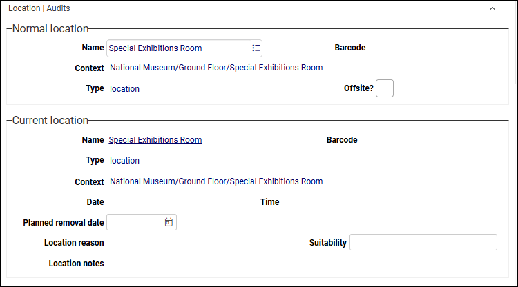 Documenting the location of items