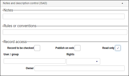 Fields you will encounter