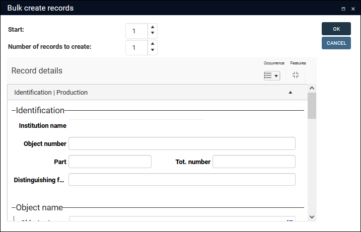 How to create multiple records simultaneously: Bulk create records