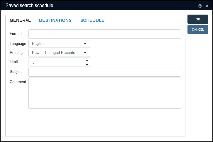 Group records: Write set & Manage saved searches