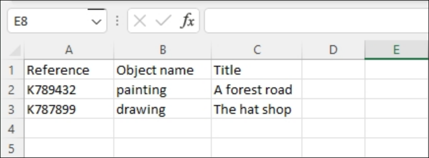 How to print your record data