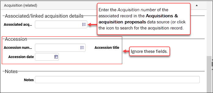 Archives: how to accession and catalogue archival material