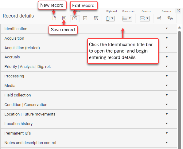 Archives: how to accession and catalogue archival material
